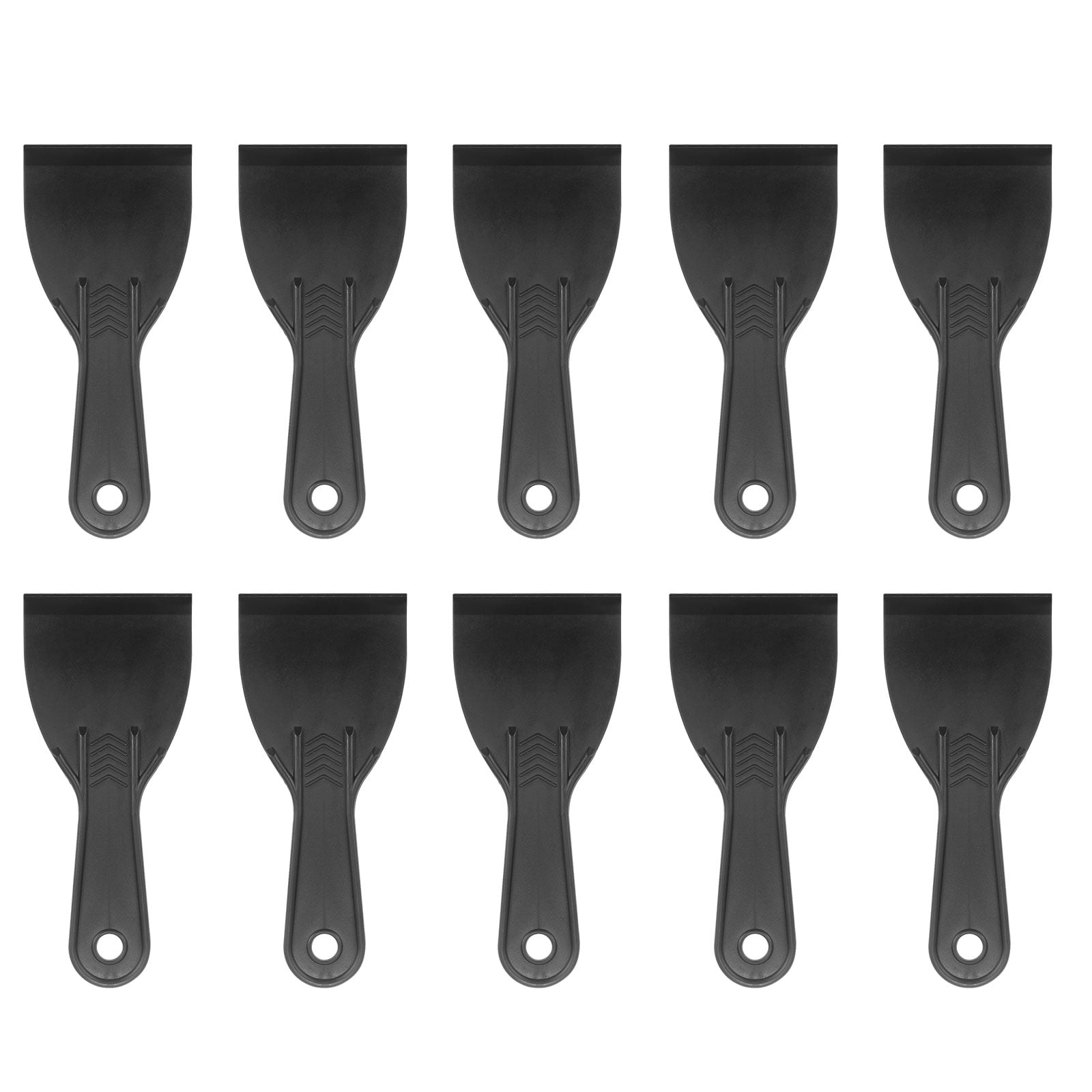 10pcs Putty Scraper 3" Width 6mm Thin Flexible Plastic Putty Knife for ...