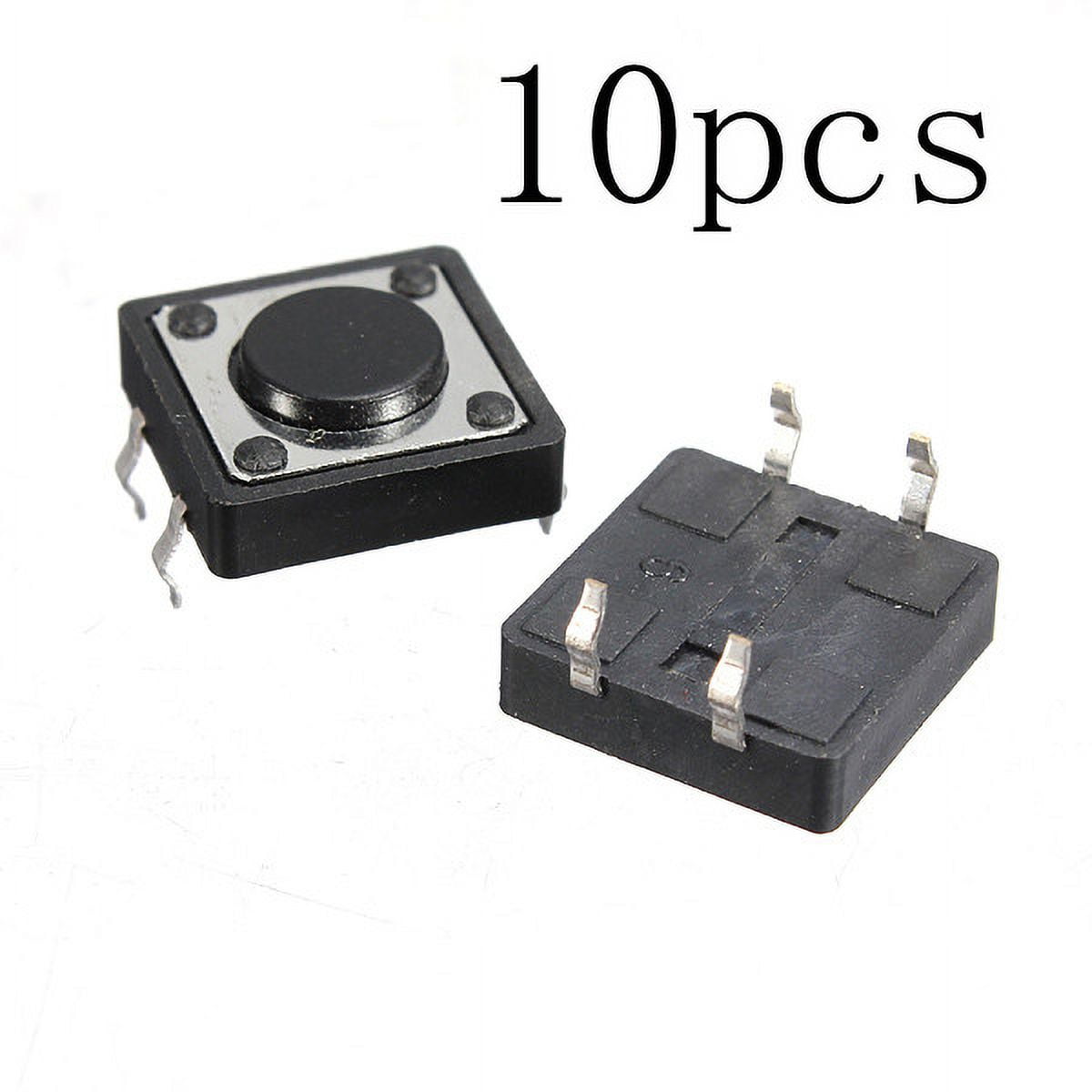 10pcs Quality Mini PCB Momentary Tactile Push Button Switch SPST ...