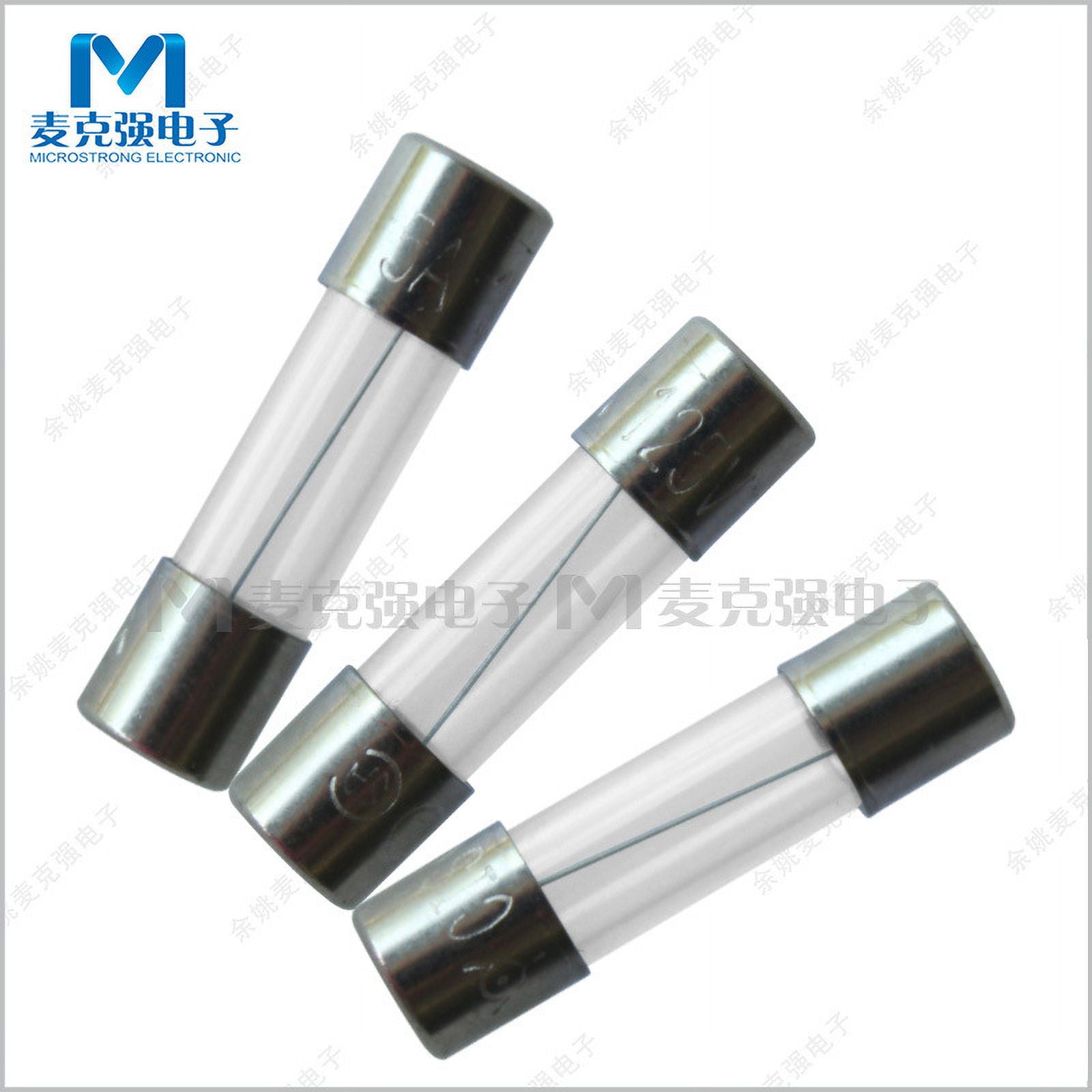 10pcs Quick Blow Glass Tube Fuse 5A 125V, Durable Replacement Fuses for ...