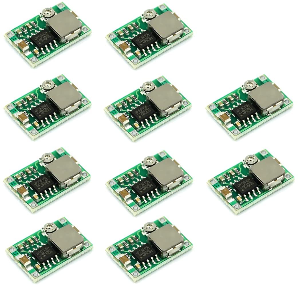10pcs RC Airplane Module Mini 360 DC-DC Buck Converter Step Down Module ...