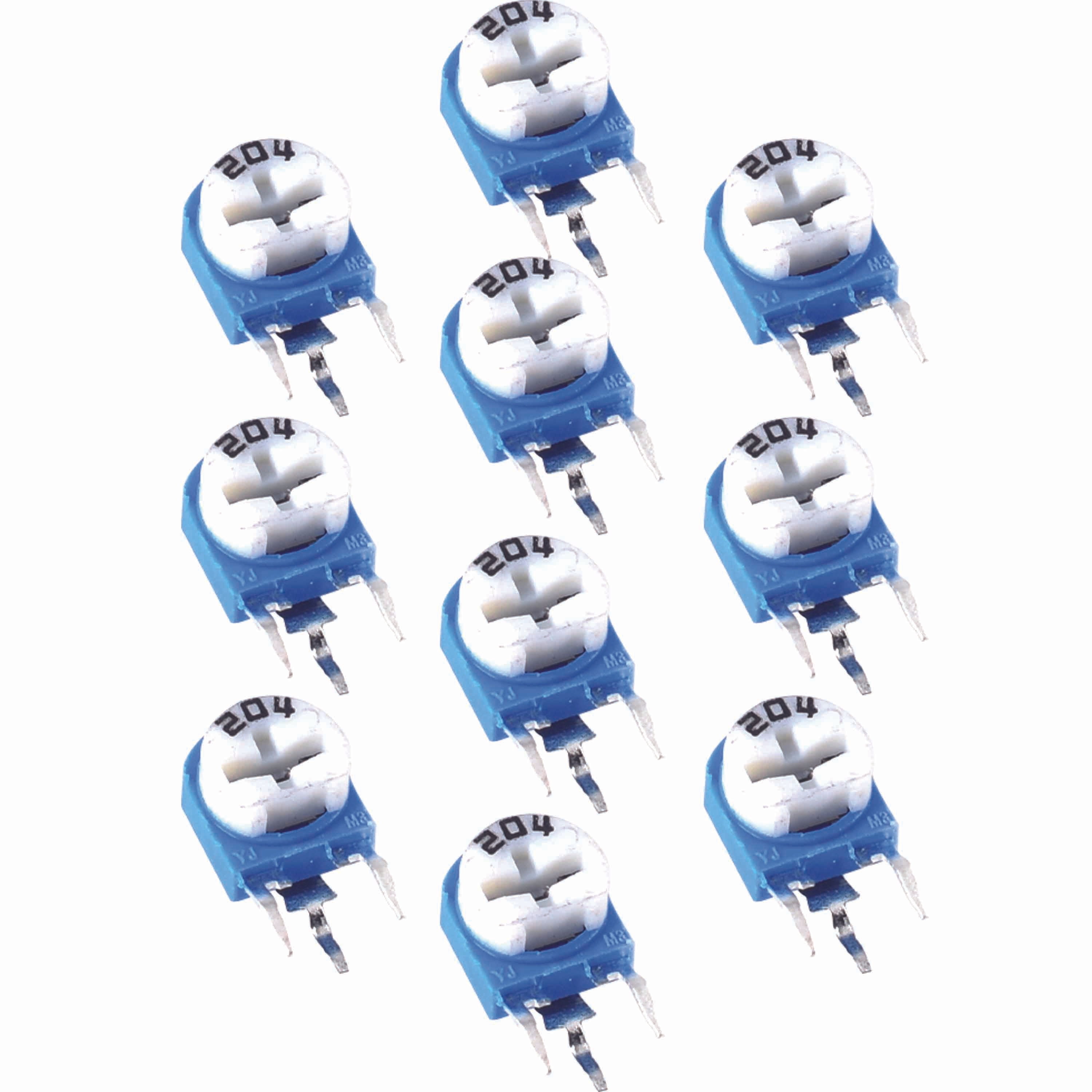 10pcs RM063 Potentiometer Trimmer Variable Resistors Adjustable -A ...