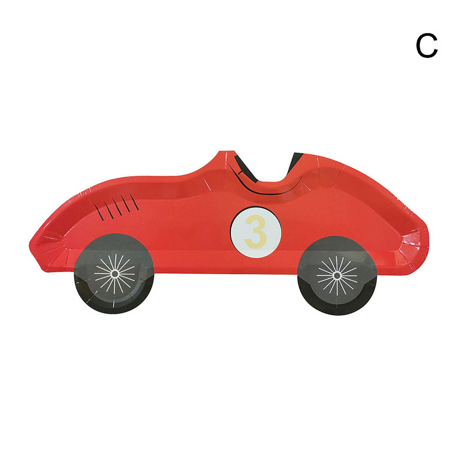 10pcs Racing Car Disposable Tableware Boys Birthday Party Supplies ...