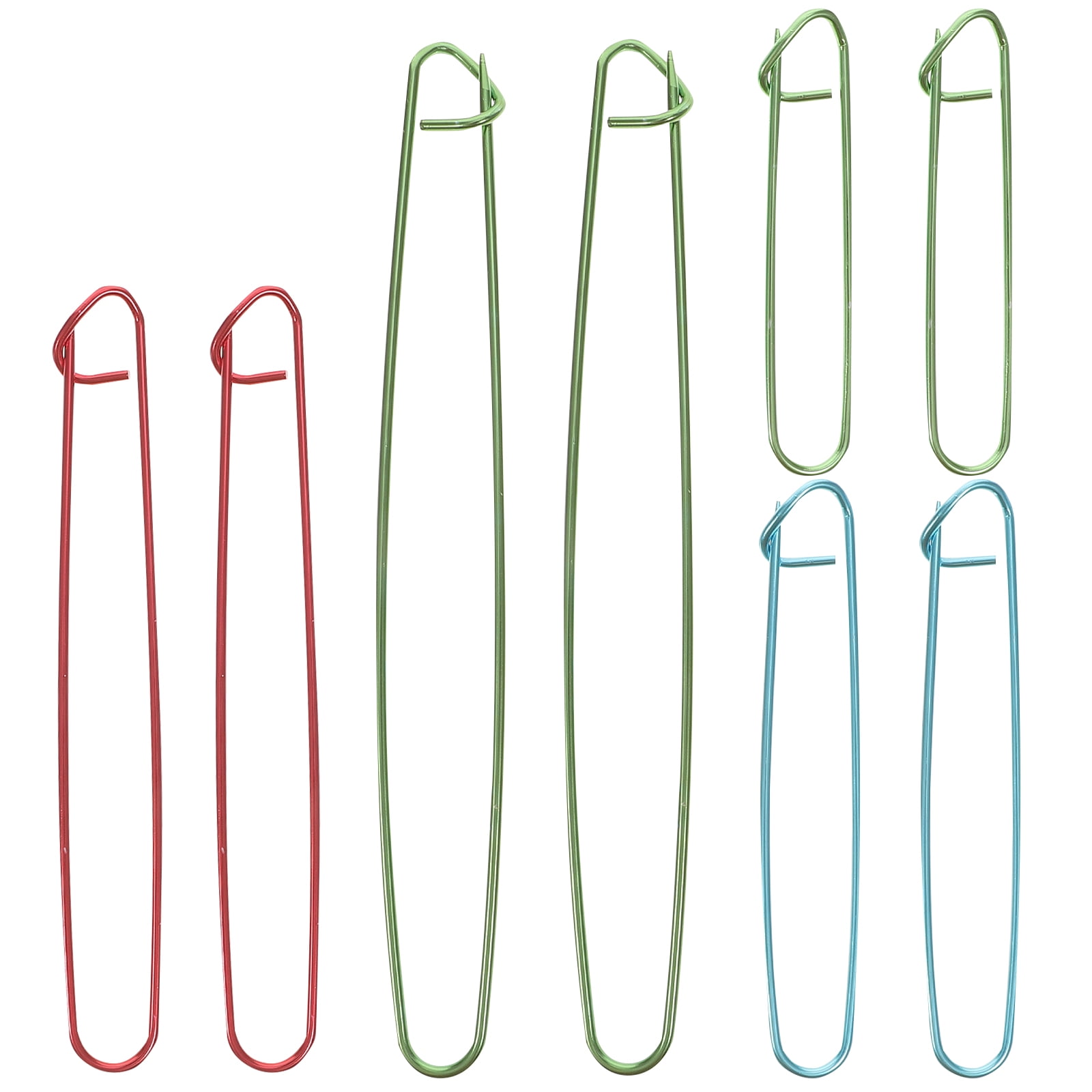 10pcs Random Colors Yarn Stitch Holder Set Crochet Knitting Needle ...