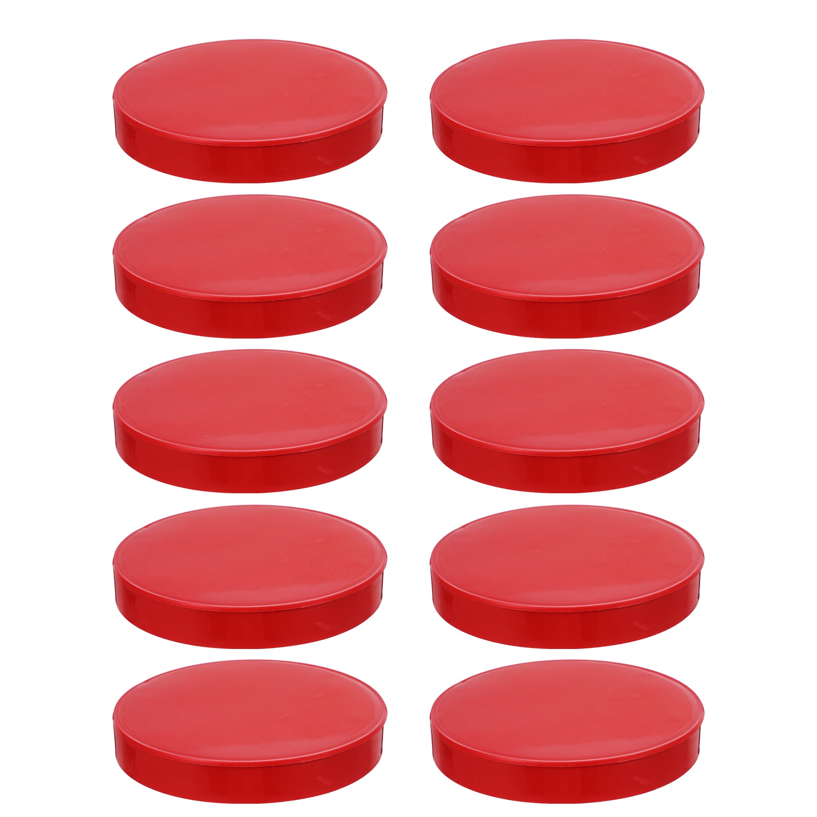 10pcs Red PVC Pipe End Caps 4 48 Inch Durable and Versatile for Gas ...