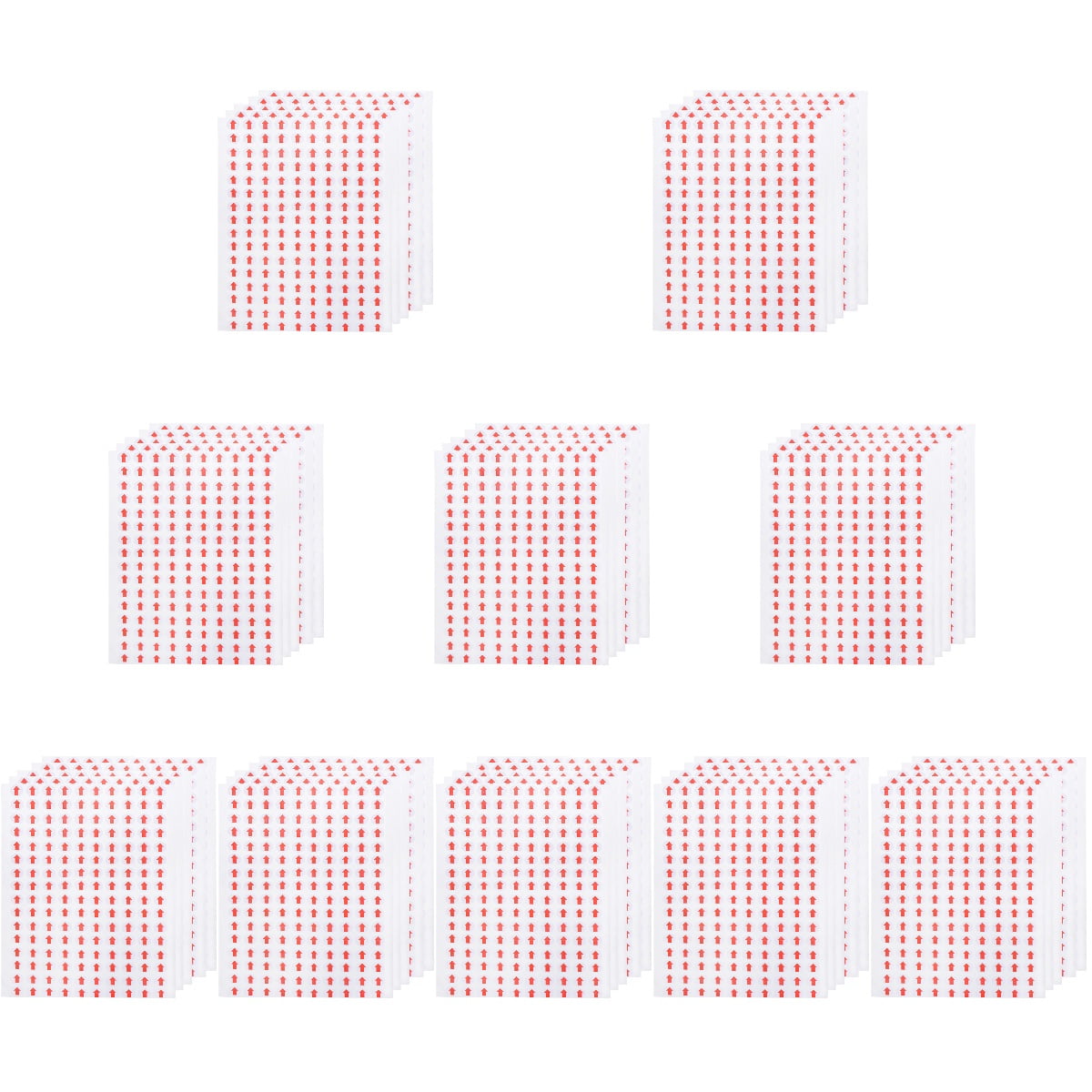 10pcs Red Sticker, 3200PCS Shipping and Packing Stickers Red Dot Self ...