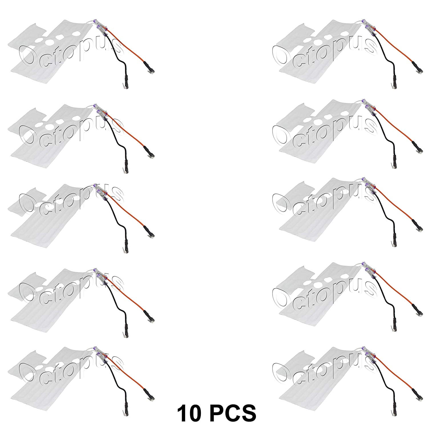 10pcs Refrigerator Garage Heater Kit for Frigidaire AP3722172 PS900213 ...