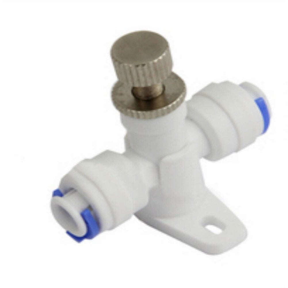10pcs Reverse Osmosis 1/4" Hose RO Water Flow Adjust Valve Regulator ...
