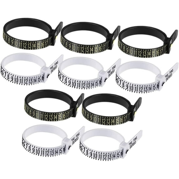 10pcs Ring Circumference Measurement Portable Power Supply Portable ...