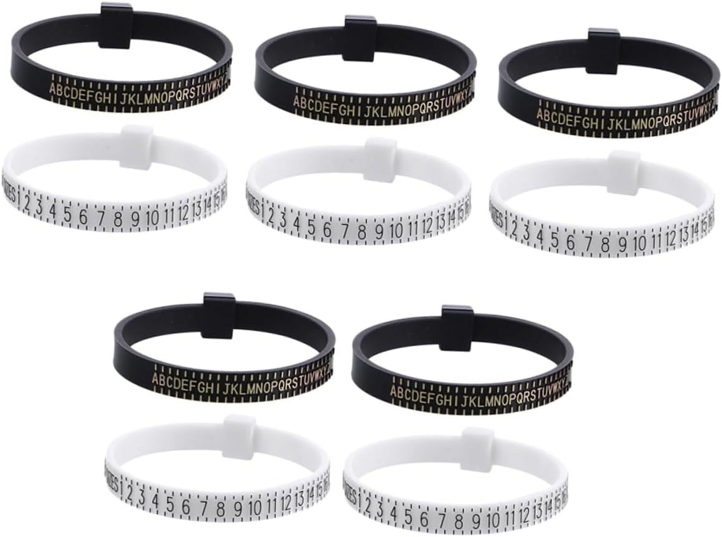 10pcs Ring Ruler Jewlery Rings Jewelry Ring Sizer Suits for Men Uk ...