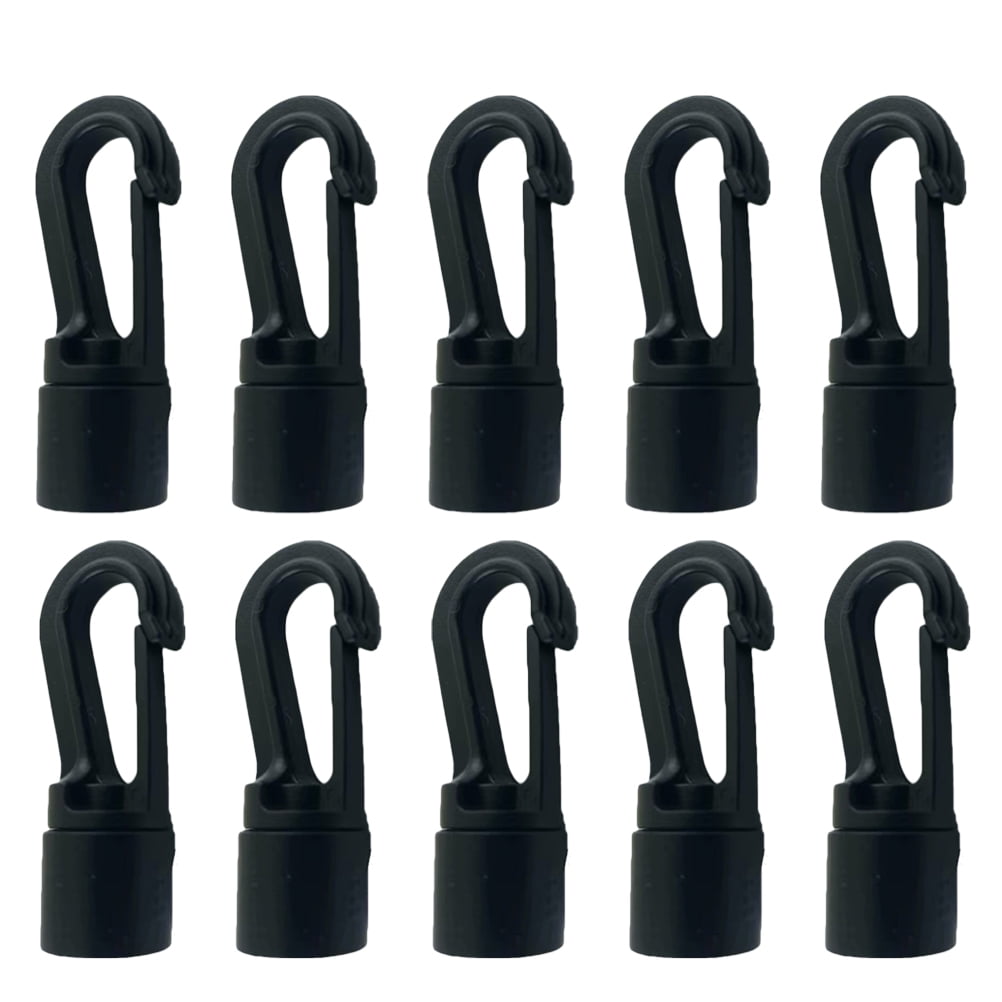 10pcs Rope Hooks Outdoor Travel Tent Accessories Plastic Rotary Hooks ...