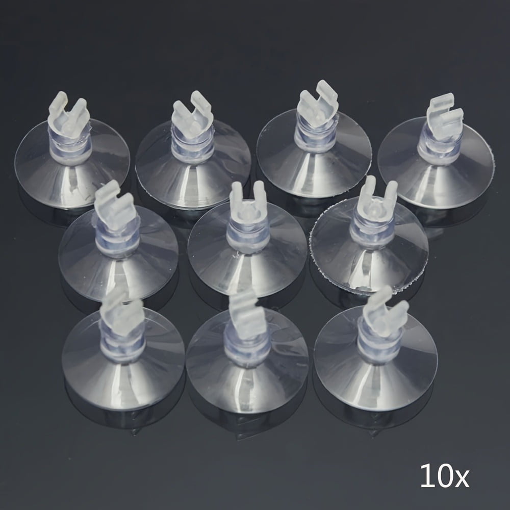 10pcs Rubber Aquarium Fish Tank Suction Cup Sucker Holders for Air Line ...