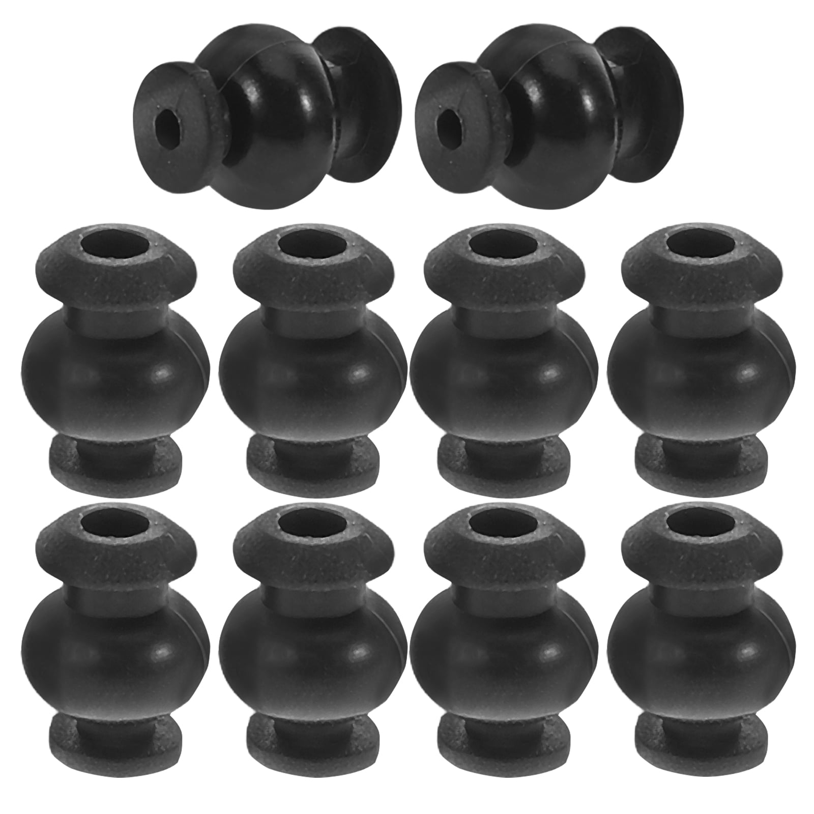 10pcs Rubber Damper Shock Absorbers Balls Silicone Anti-Vibration Balls ...