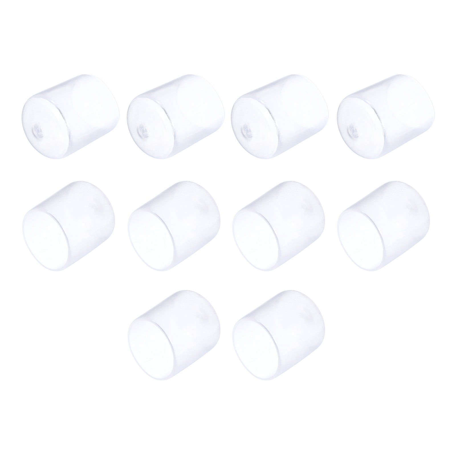 10pcs Rubber End Caps 22mm(7/8") ID Vinyl Round End Cap Cover Screw ...