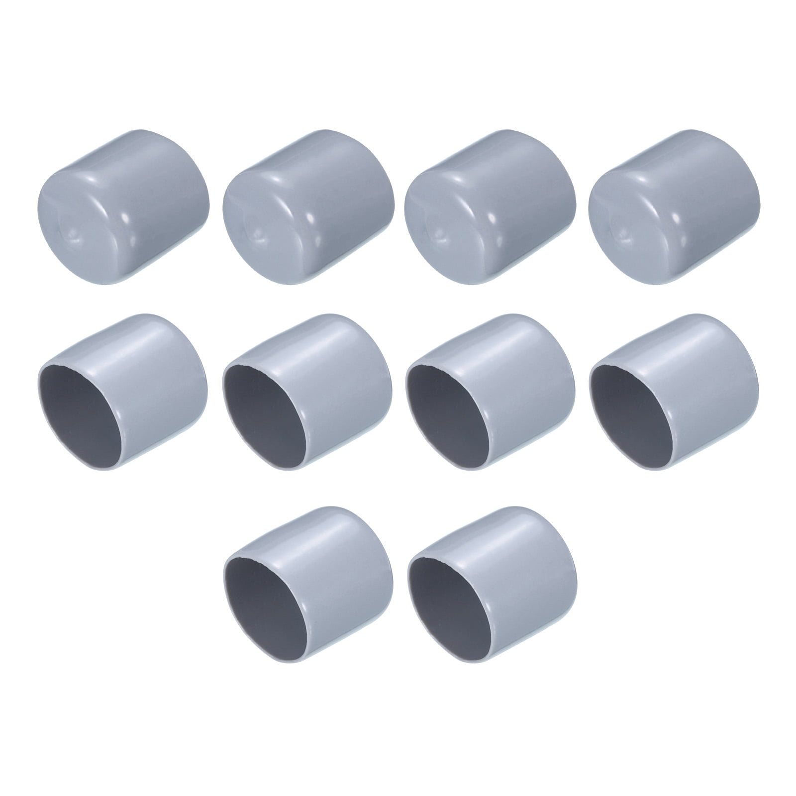 10pcs Rubber End Caps 25mm(1") ID Vinyl Round End Cap Cover Screw ...