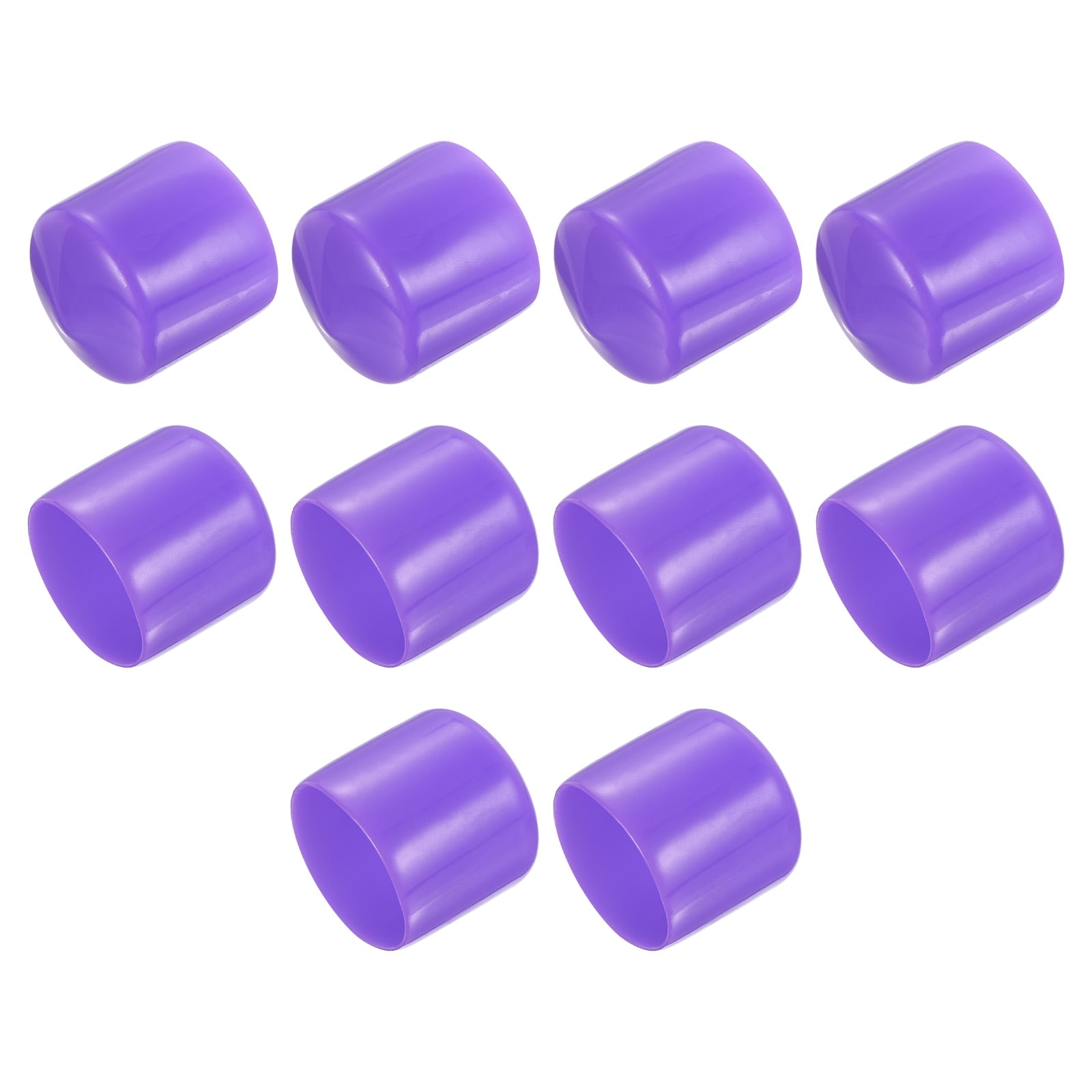 10pcs Rubber End Caps 35mm(1 3/8") ID Vinyl Round End Cap Cover Screw ...