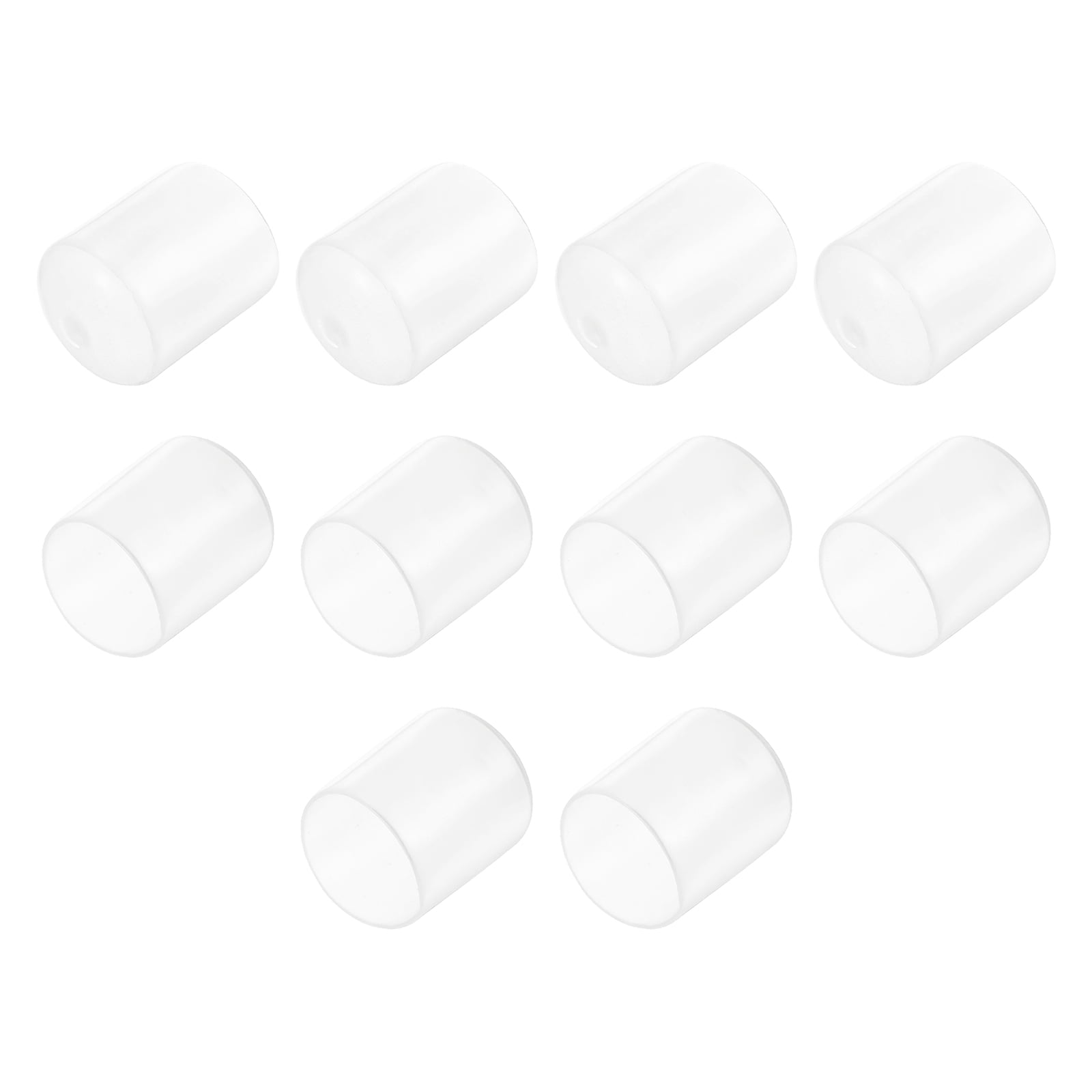 10pcs Rubber End Caps Protective Caps 26mm(1 Inch) ID Vinyl Round End ...