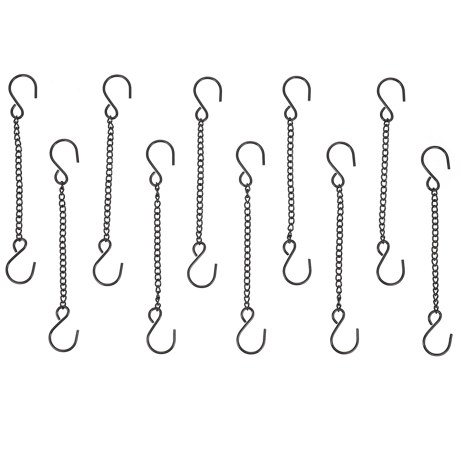 10pcs S Shape Hook Chains Fire Sign Hanging Chains Multifunctional ...