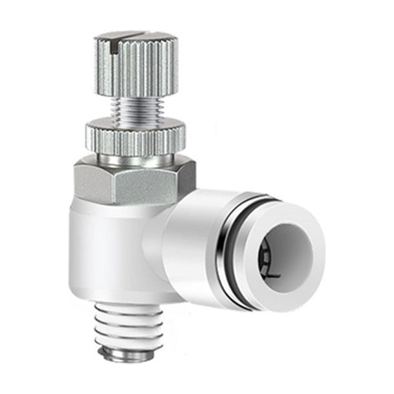 10pcs SL12-02 Adjustable Speed Throttle, Pneumatic Cylinder Switching ...