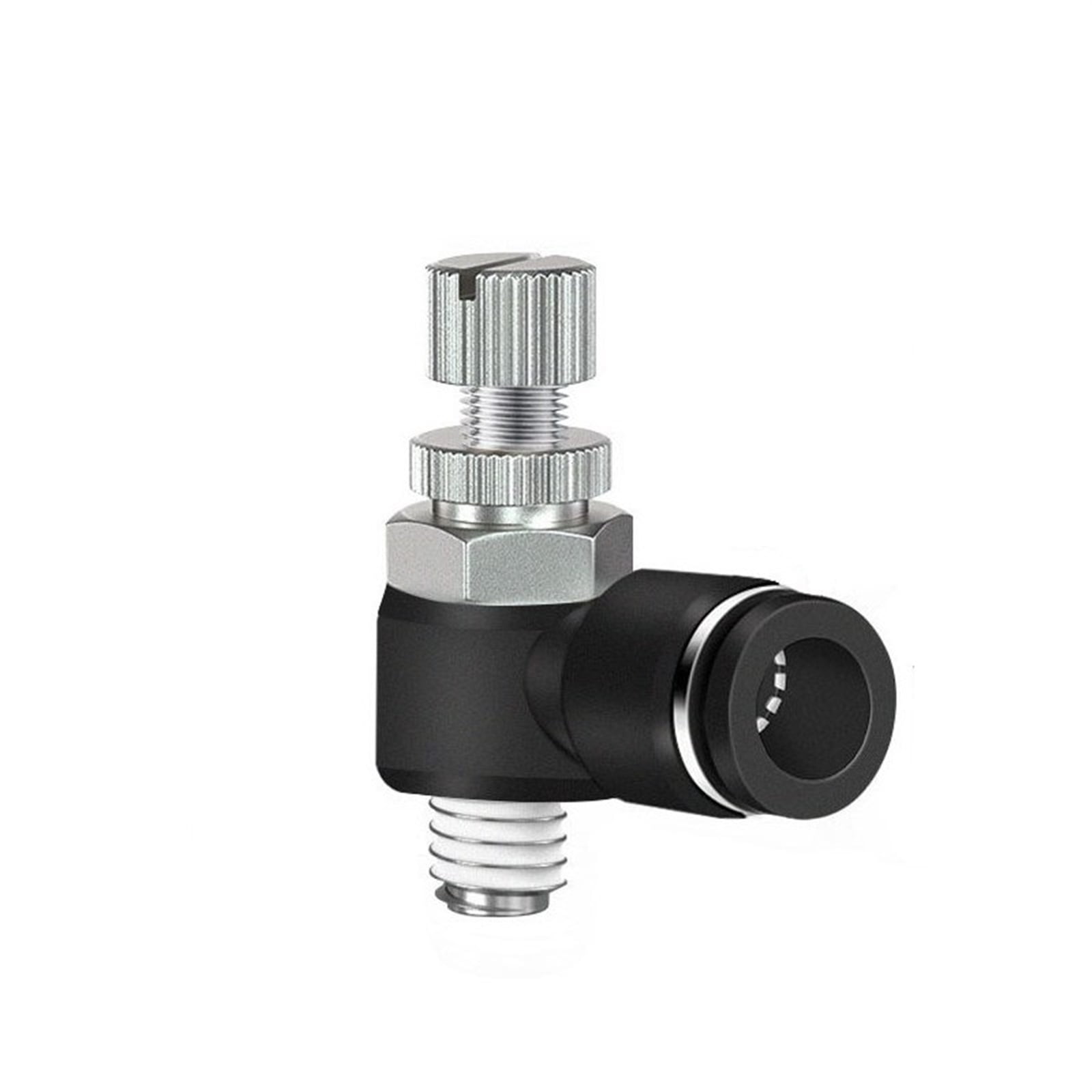 10pcs SL6-M5 Adjustable Speed Throttle, Pneumatic Cylinder Switching ...