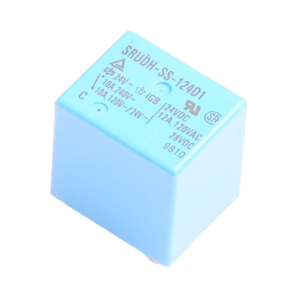 10pcs SRUDH-SS-124D1 24V Relay 5pins - Walmart.com