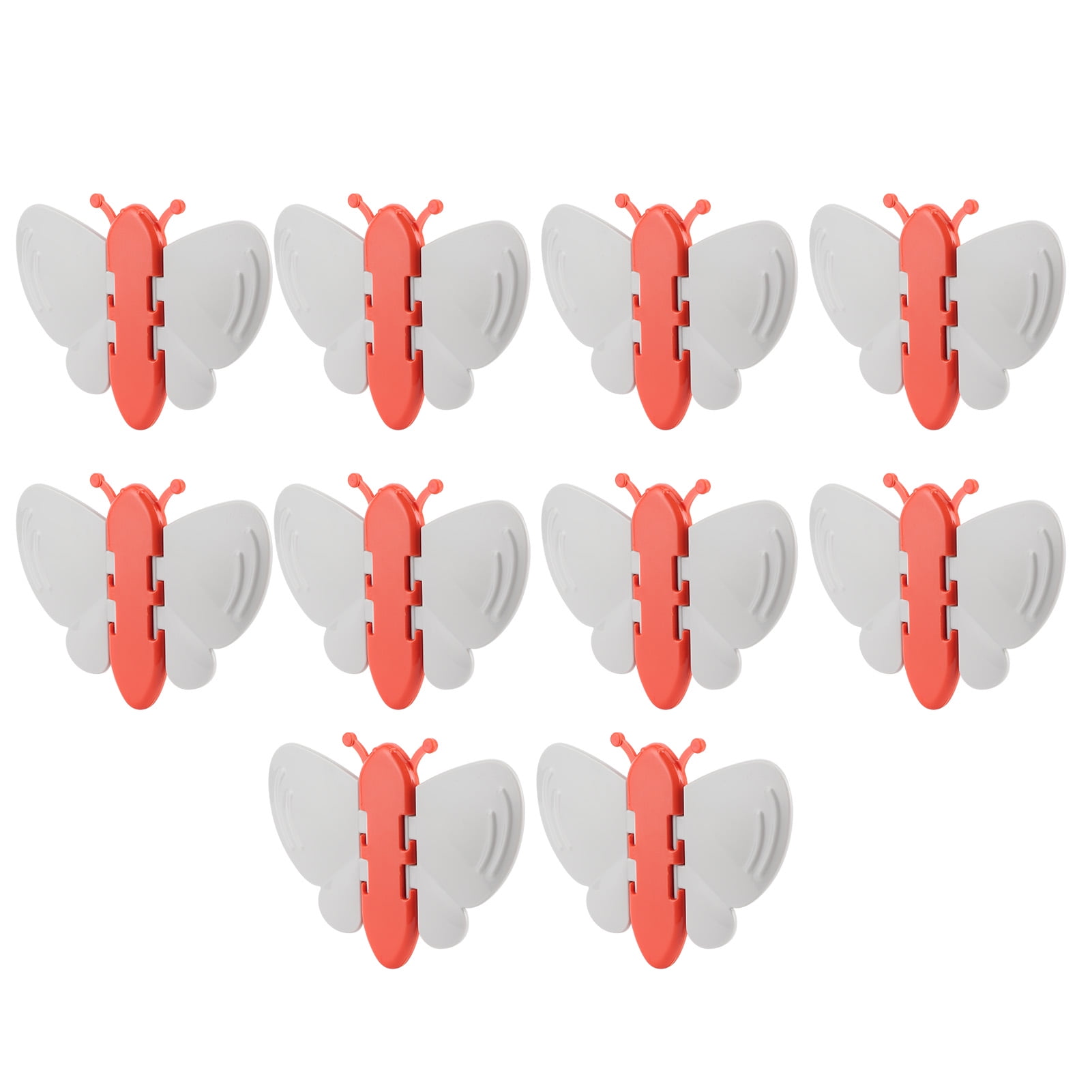 10pcs Safety Lock Butterflies Styling Door Window Restrictor Sliding ...