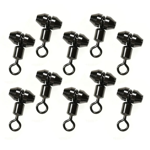 10pcs Saltwater Fishing Rolling Swivels Fishing Tackle Accessories ...