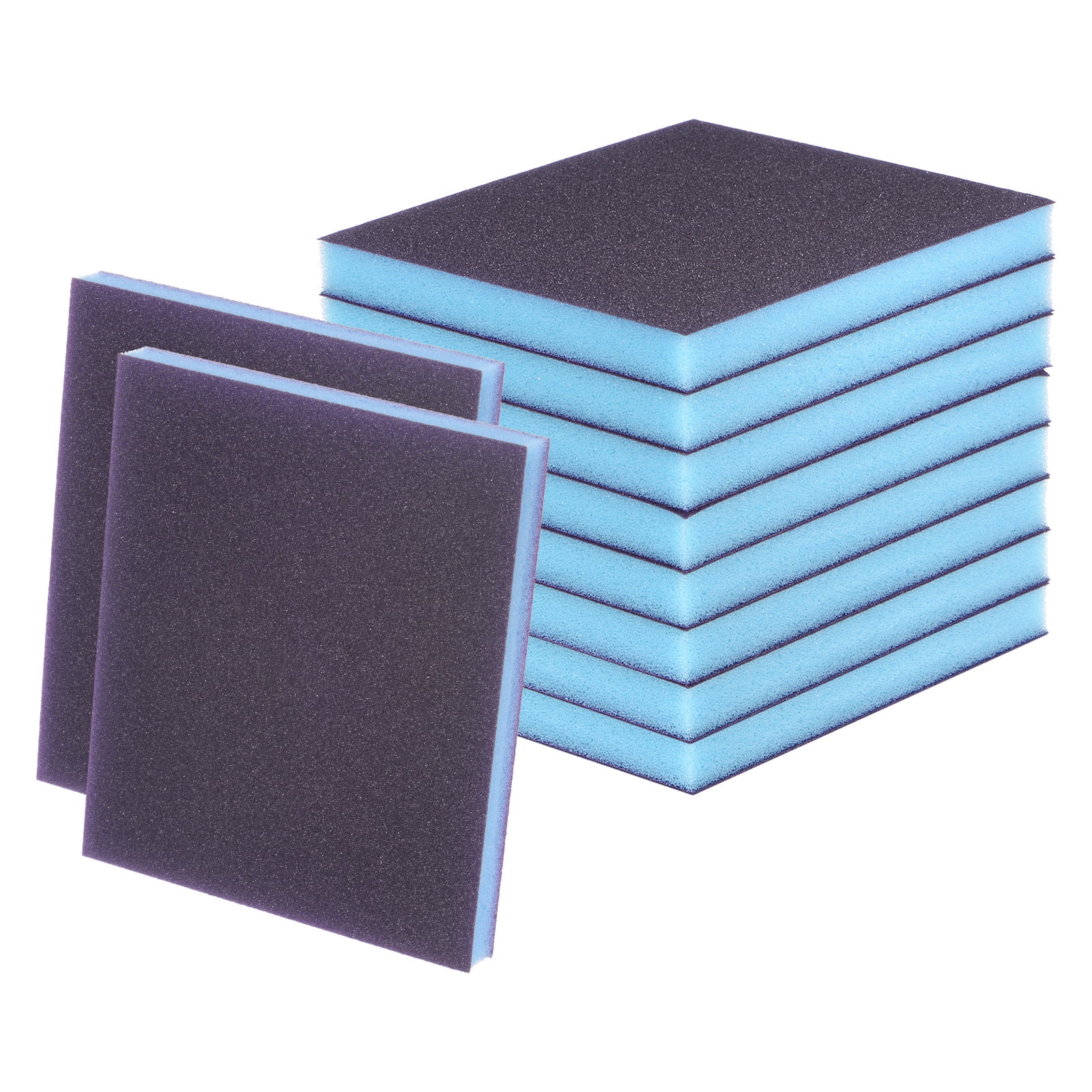 10pcs Sanding Sponge Blocks 400-500 Grits Hand Block, 120x100x12mm ...
