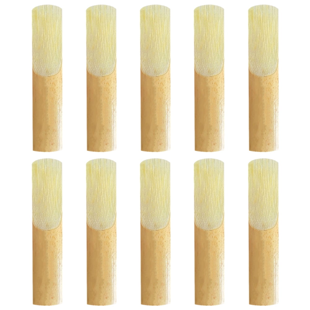 10pcs Sax Reeds Replacement Alto Saxophone Reeds Musical Instrument ...