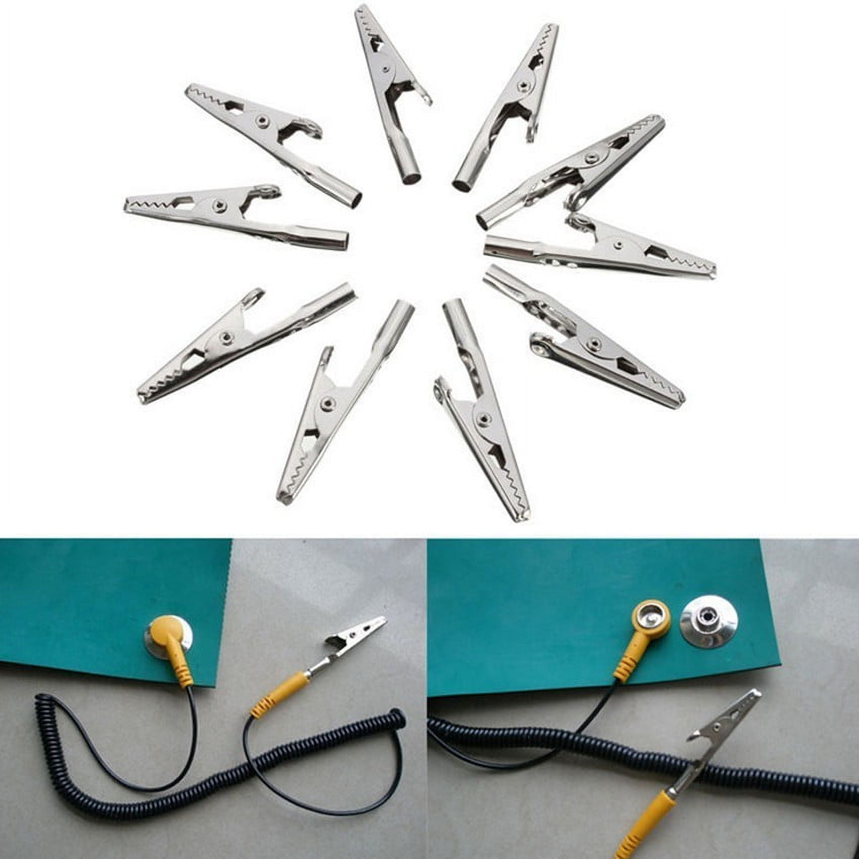 10Pcs Screw Probe Test for Alligator Clips Crocodile Clamps Stainless ...