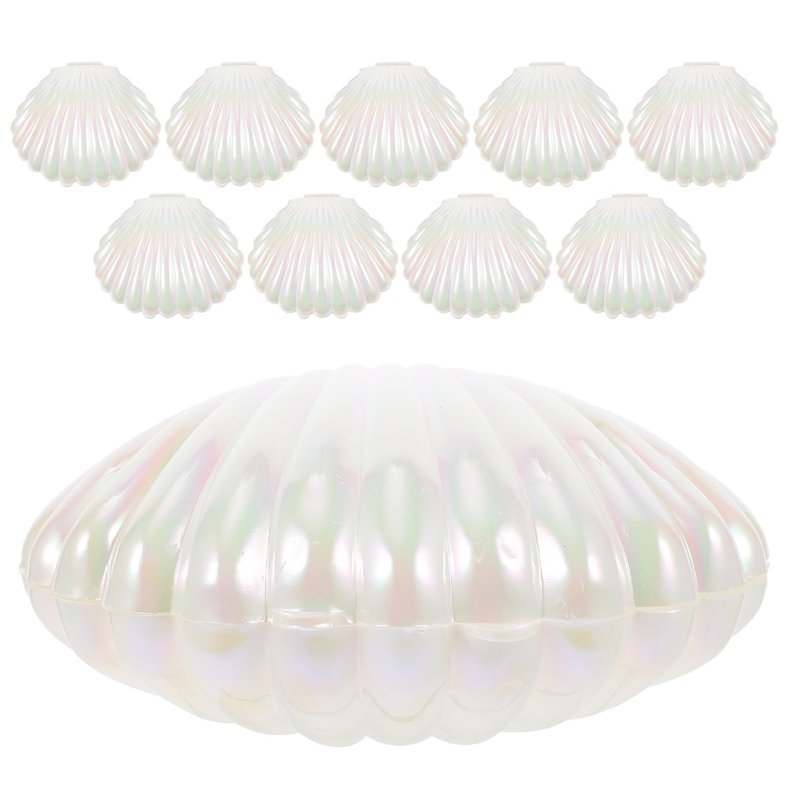 10pcs Sea Shells Candy Boxes Seashell Party Favor Containers Shell ...