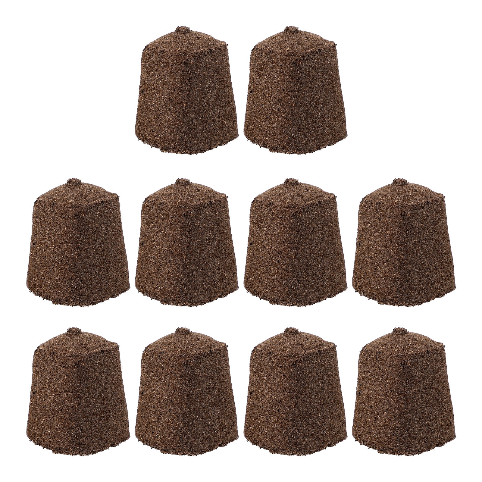 10pcs Seedlings Soil Flower Nutrient Block Seedlings Block Nutrient ...