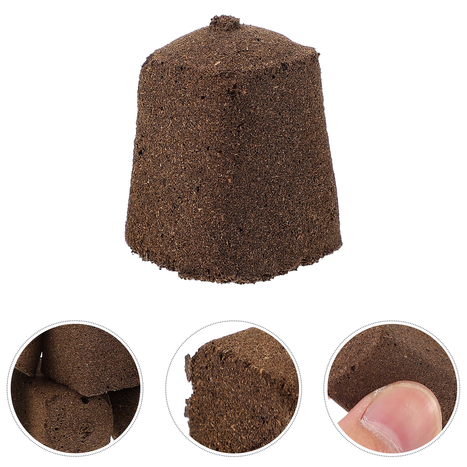10pcs Seedlings Soil Flower Nutrient Block Seedlings Block Nutrient ...