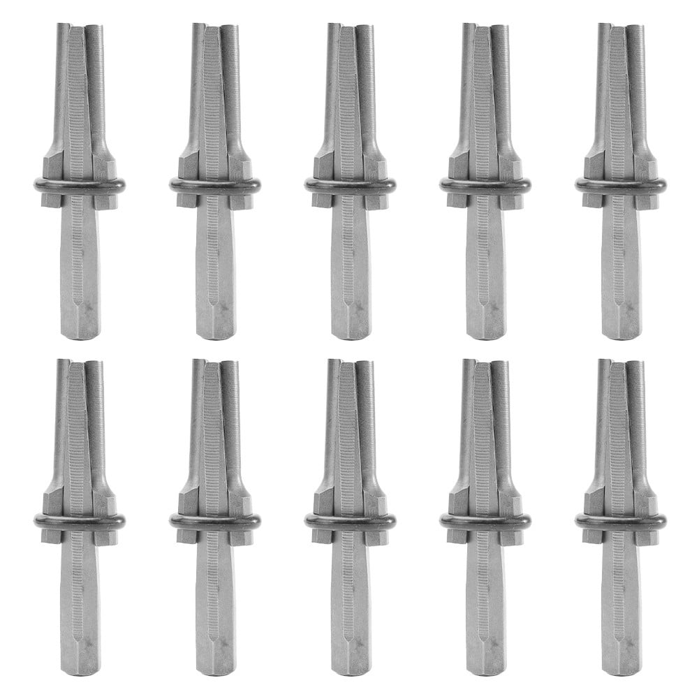 10pcs Set 5/8" Plug Wedges 105mm Length Feather Shims For Hard Stone ...