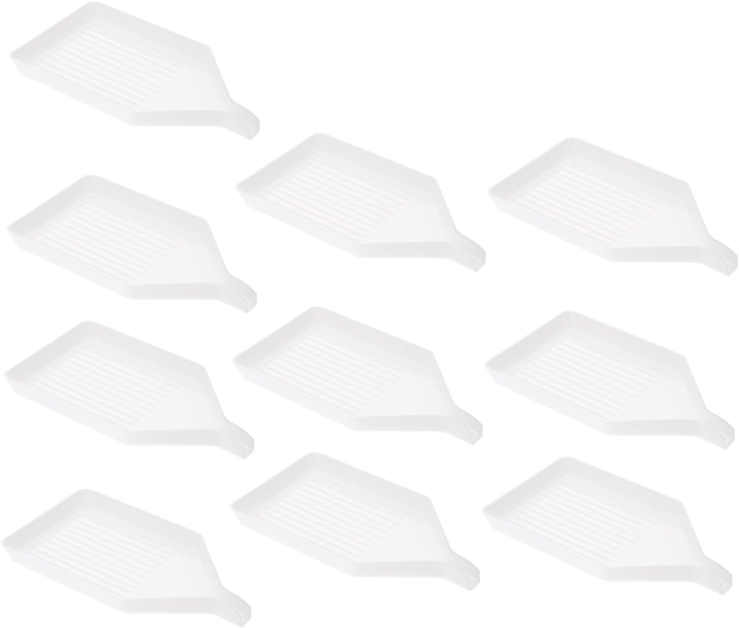 10pcs Set Embroidery Kits Crystal Tray Gemstone Beads Paint Mixing Tray ...