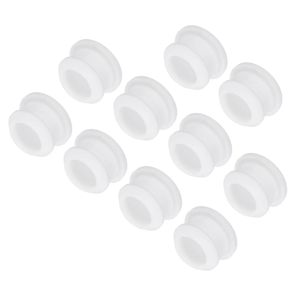 10pcs Silicone Hole Plugs Flush Type Panel Round Hole Plugs 14mm ...
