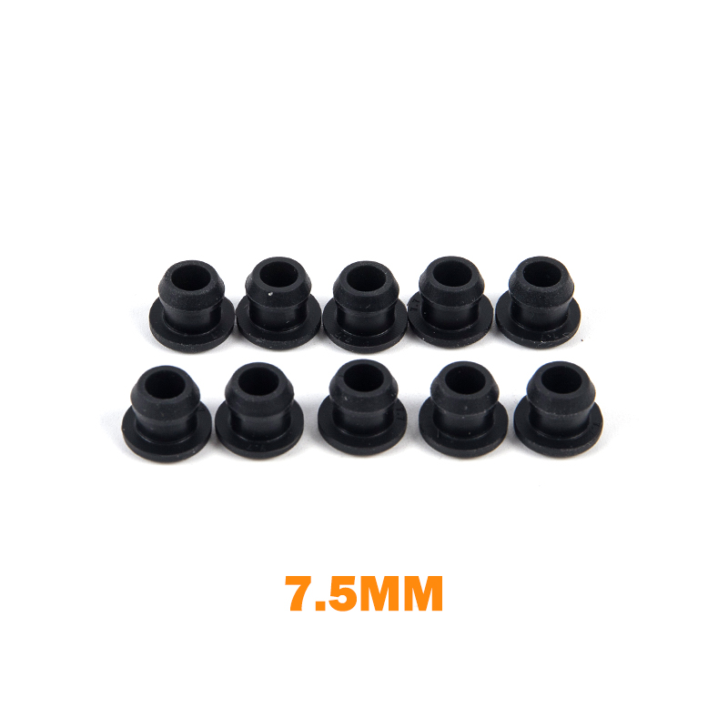 10pcs Silicone Rubber Snap-on Hole Plug 2.5-14mm Blanking End Caps Seal ...