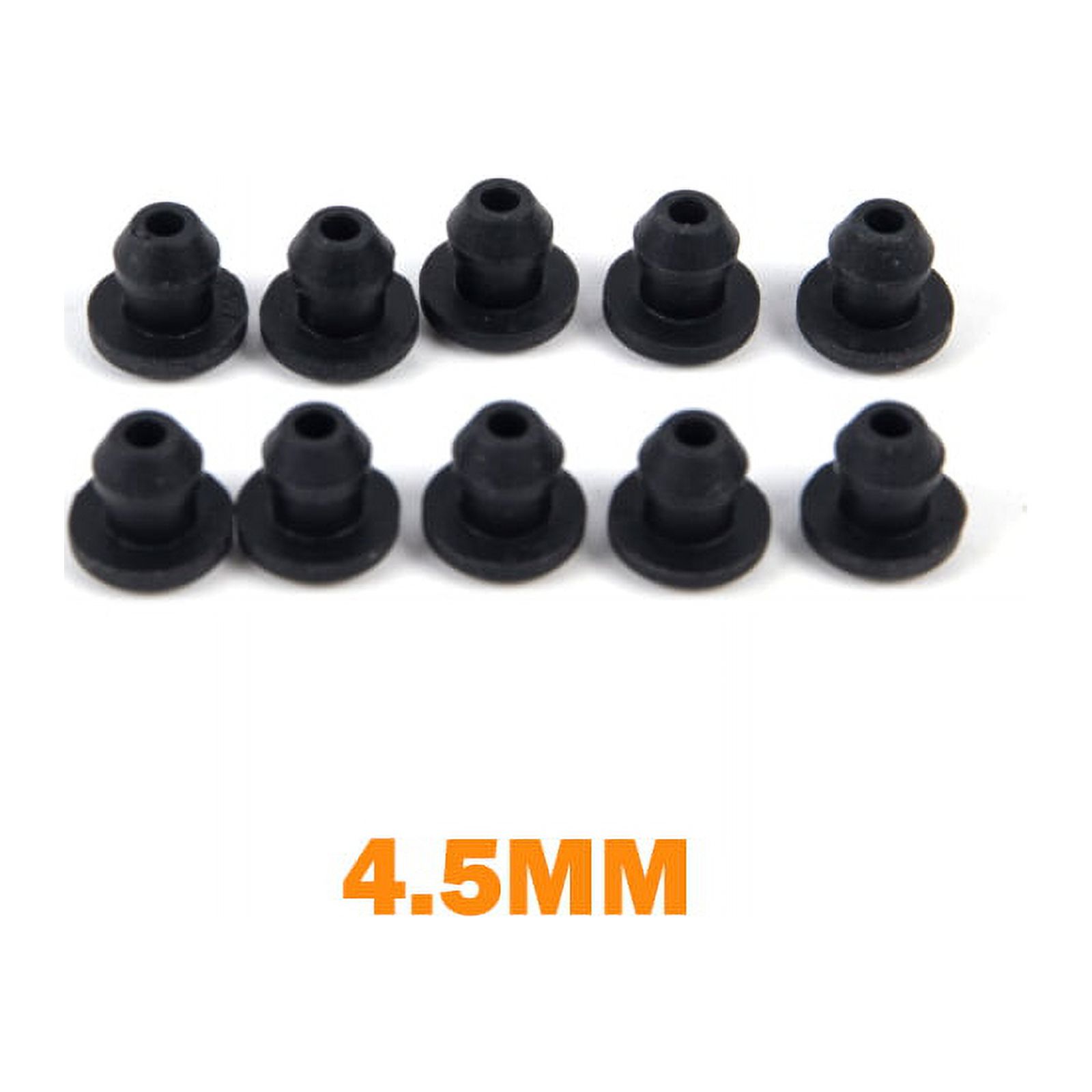 10pcs Silicone Rubber Snap-on Hole Plug 2.5-14mm Blanking End Caps Seal ...