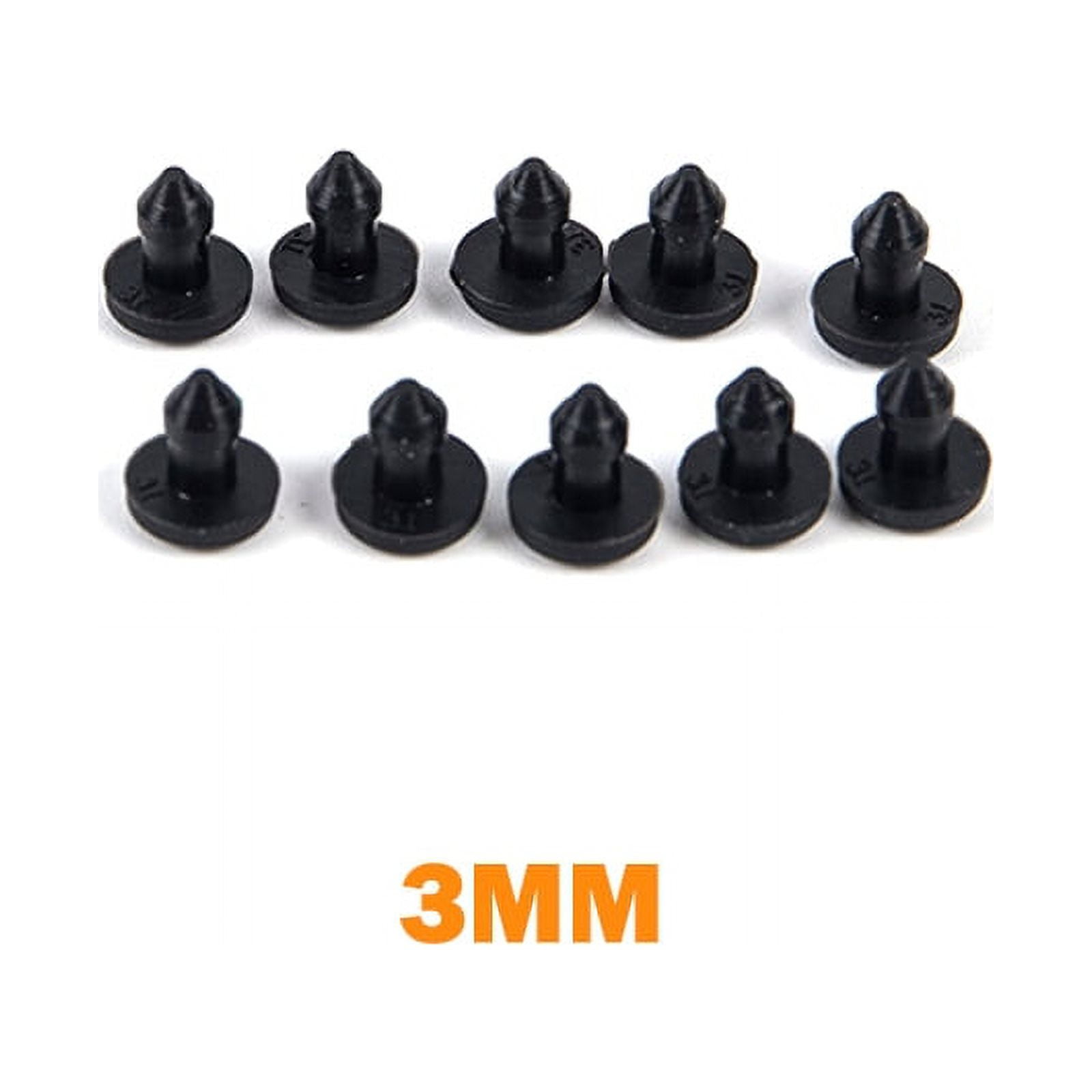 10pcs Silicone Rubber Snap-on Hole Plug 2.5-14mm Blanking End Caps Seal ...