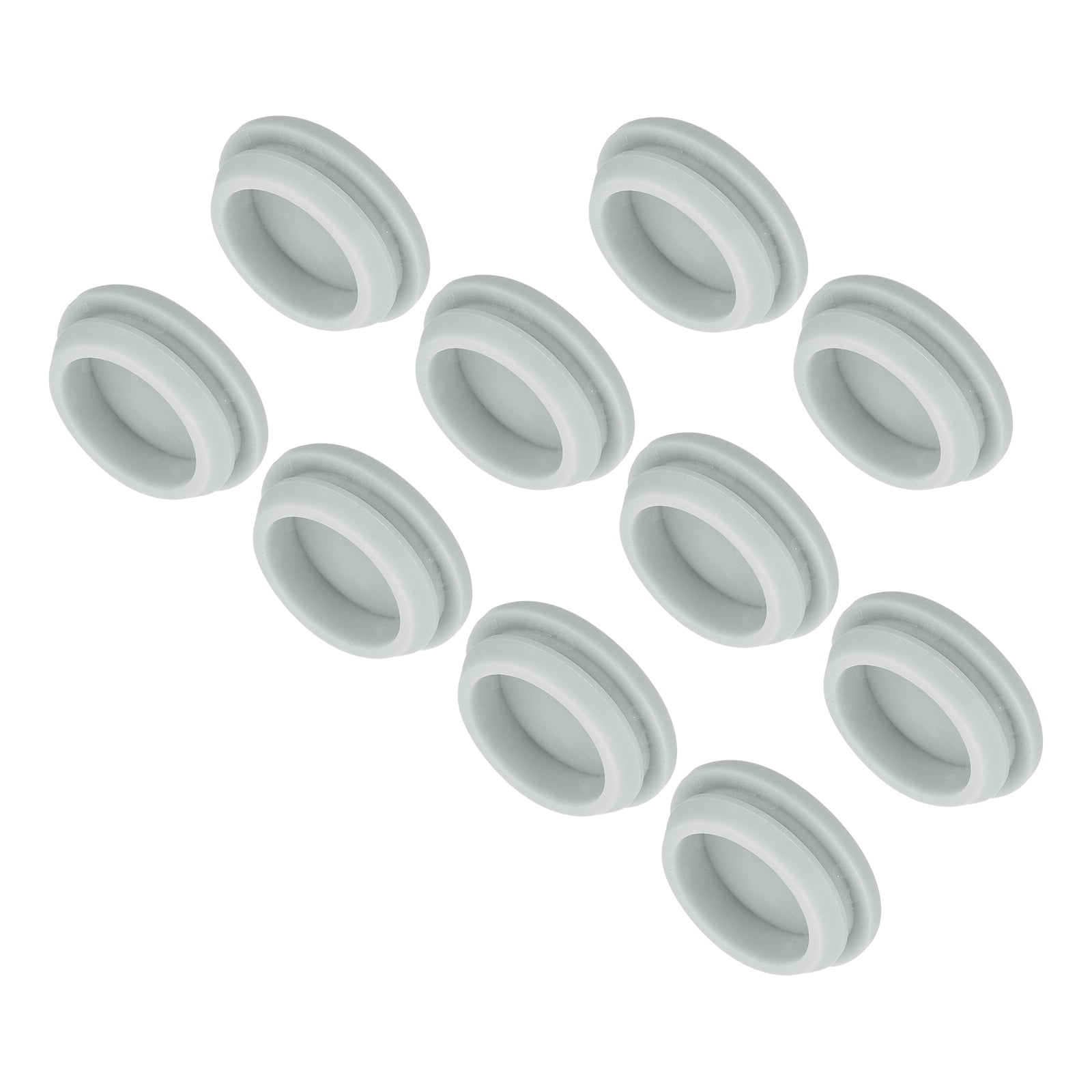 10pcs Silicone Snap in Locking Hole Plugs,27mm Narrow Groove 2.5mm for ...