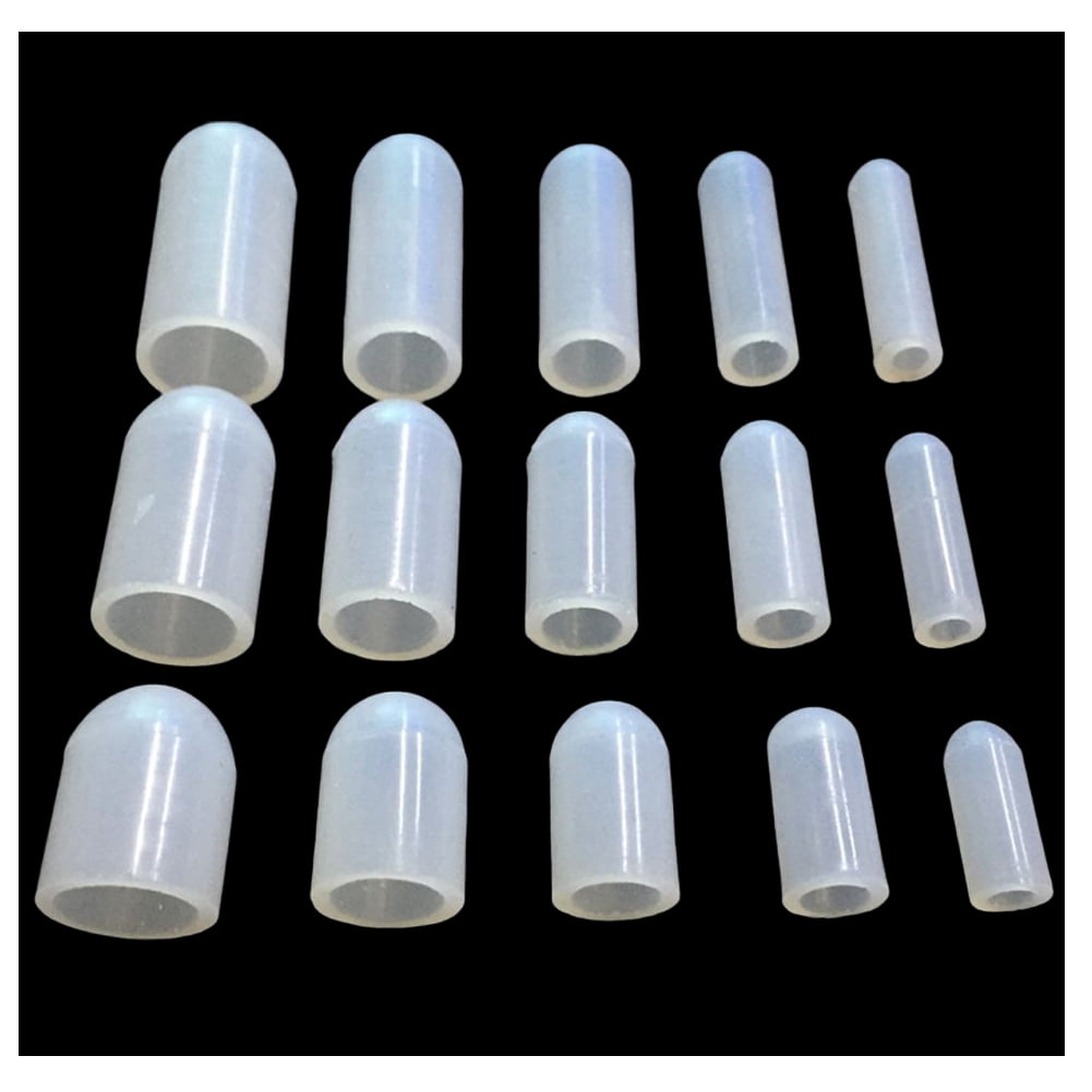 10pcs Silicone screw protective sleeve, inside diameter 13.6mmxOuter ...