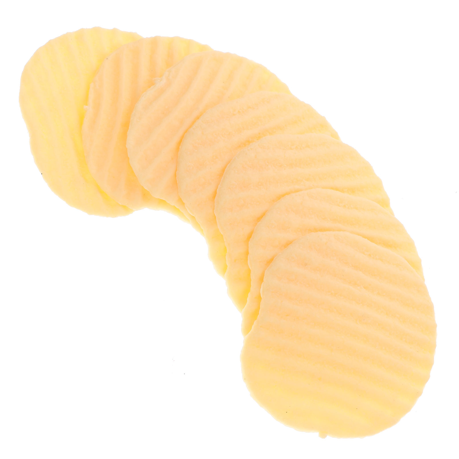 10pcs Simulation Potato Chips Models Potato Chip Models Food Prop Photo ...