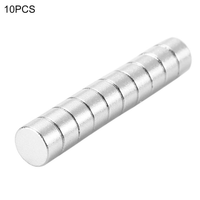 10pcs Small Magnets,Round Refrigerator Magnets, Small Cylinder Fridge ...