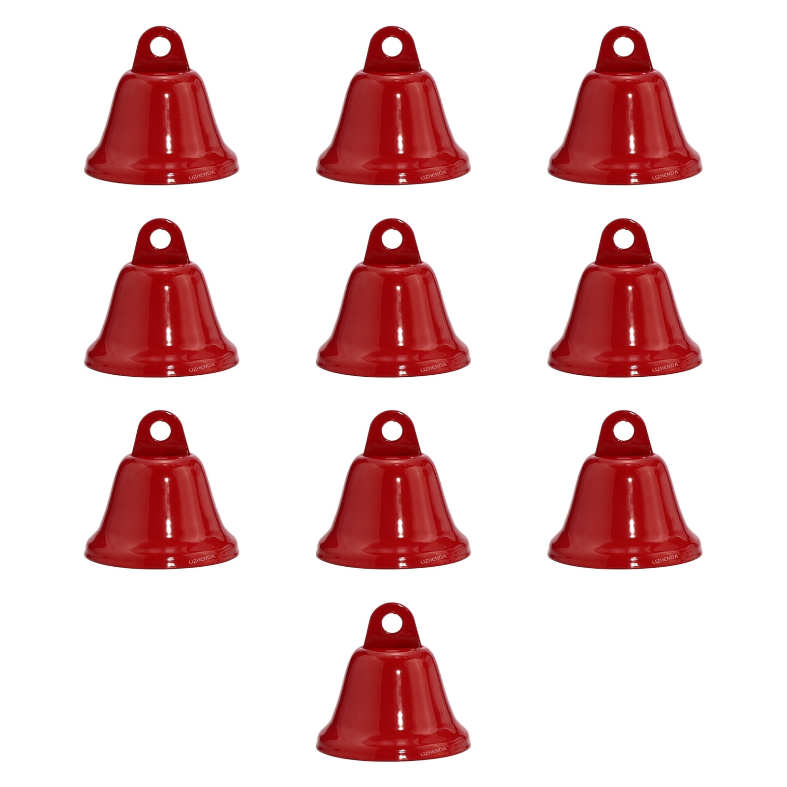 10pcs Small Vintage rhythm Bells: Metal Christmas Bells for Crafts ...