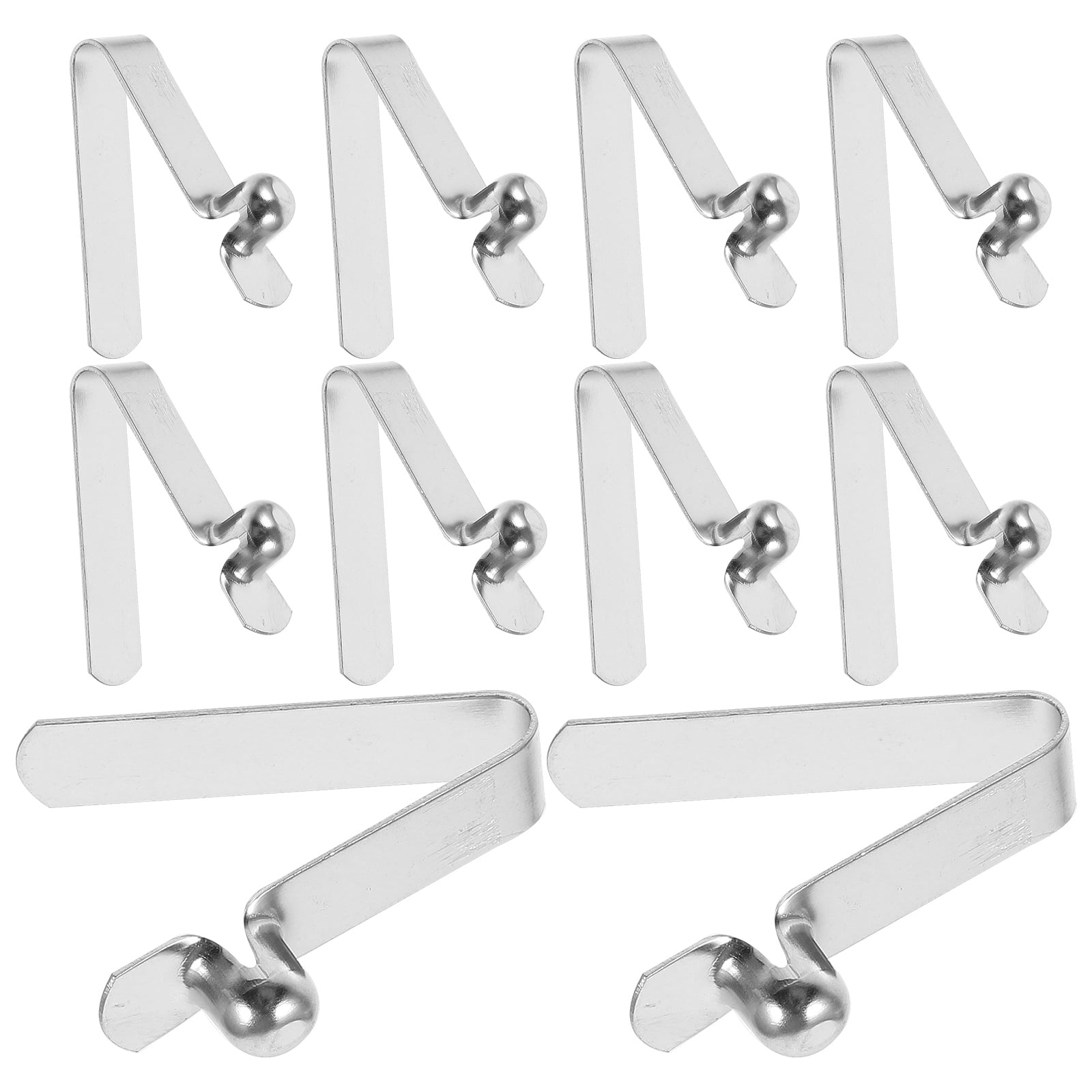 10pcs Snap Clips Spring Clips Telescopic Pole Buttons Umbrella Pole ...