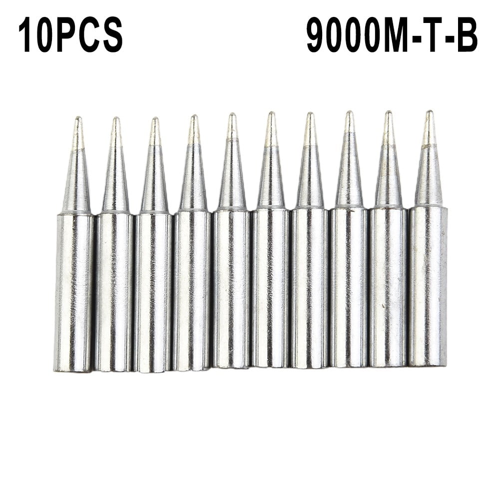 10pcs Solder Iron Tips Set 900M-T-B for Soldering Station - Chrome ...