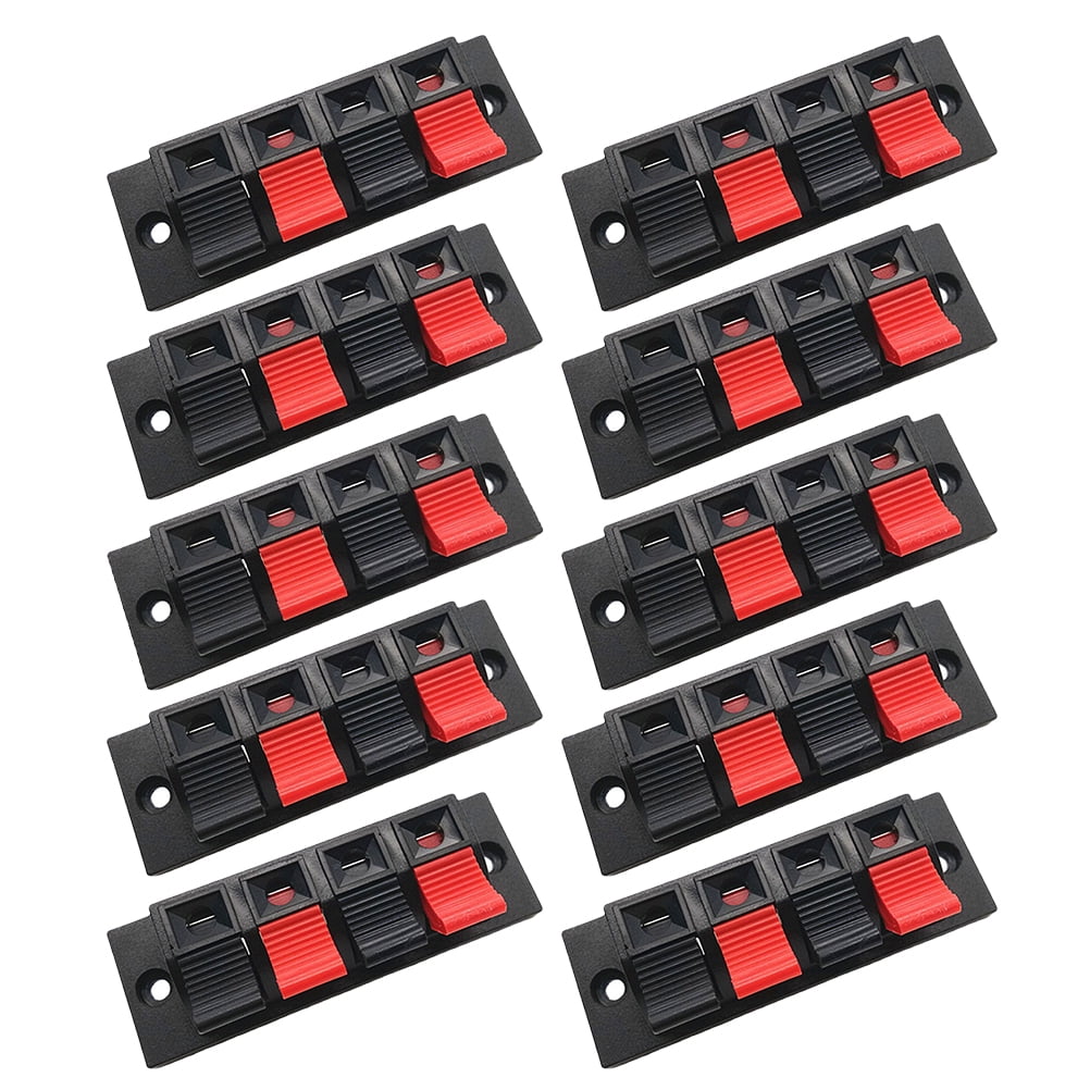 10pcs Speaker Box Connectors Subwoofer Plugs Speaker Box Terminal ...