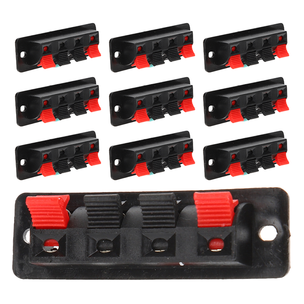 Masteelf 10pcs Speaker Terminal Wire Connectors Connecting Plate ...