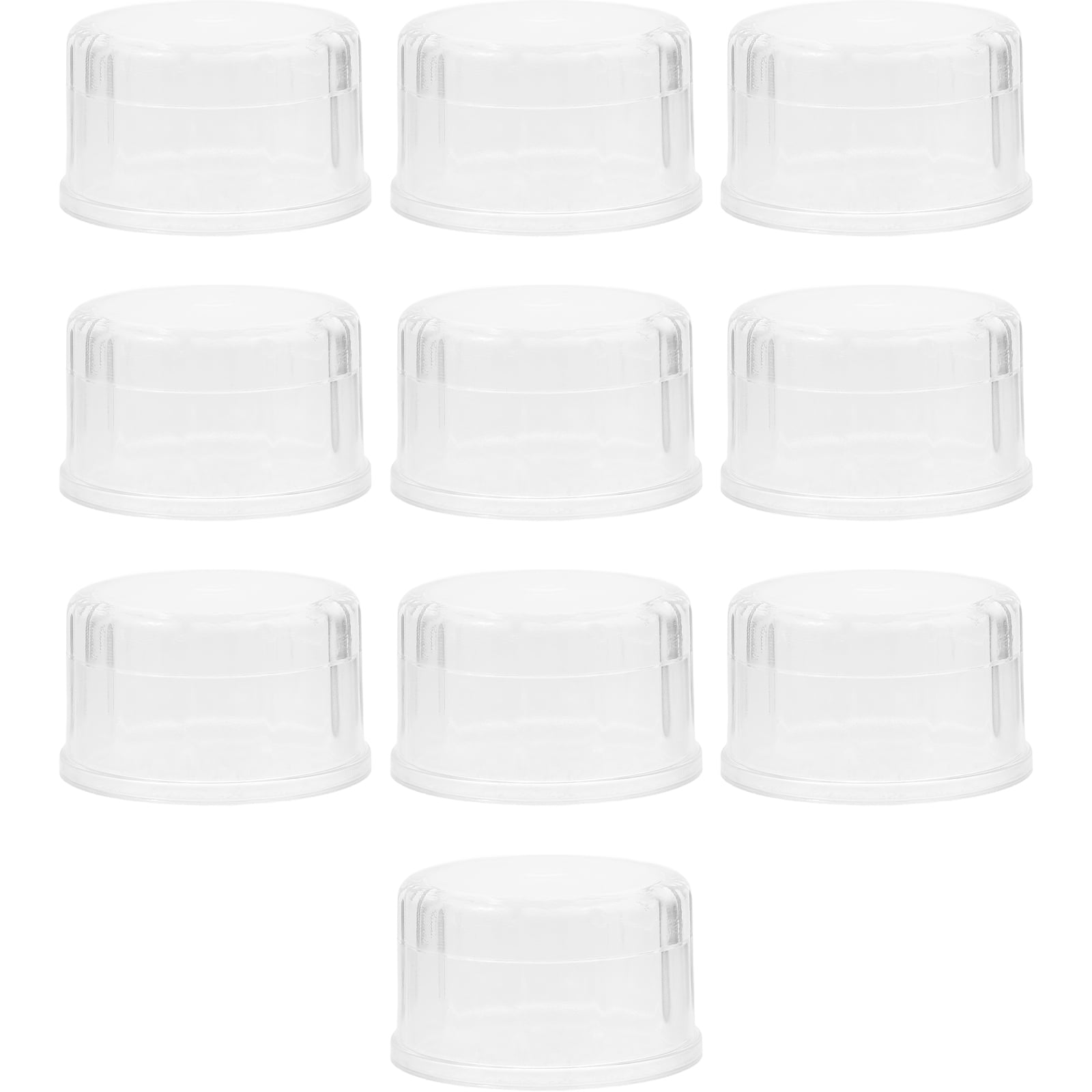 10pcs Splash-proof Cup Covers Cocktail Shaker Covers Plastic Press ...