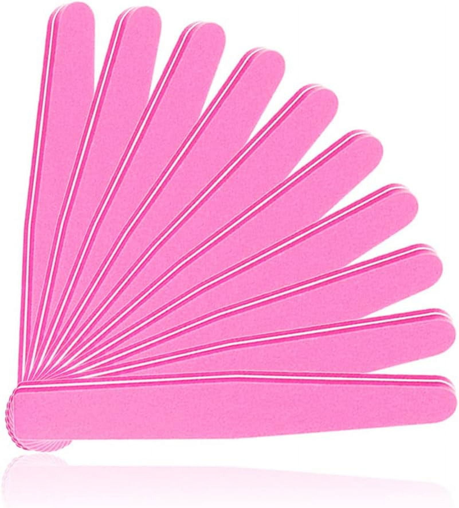 10pcs Sponge Nail file Buffer Block, Double Sided 100/180 Grit Nail ...