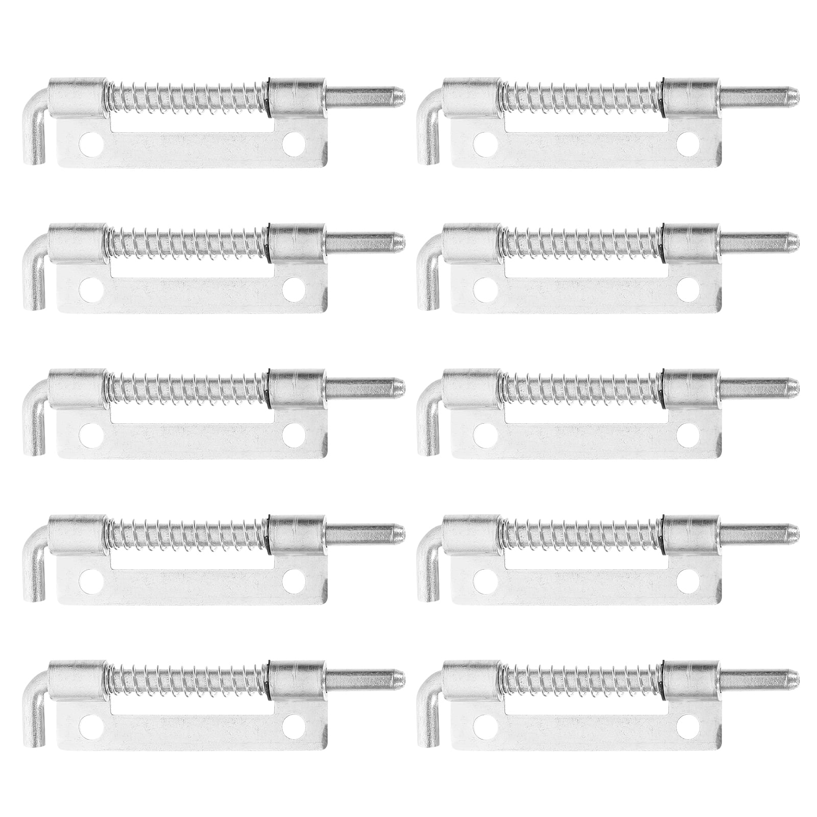 10pcs Spring Latch Movable Spring Bolt Hinge Spring-loaded Bolt For ...